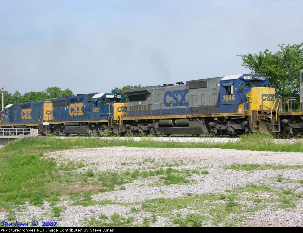 CSX 7646,6450,2245 Q534